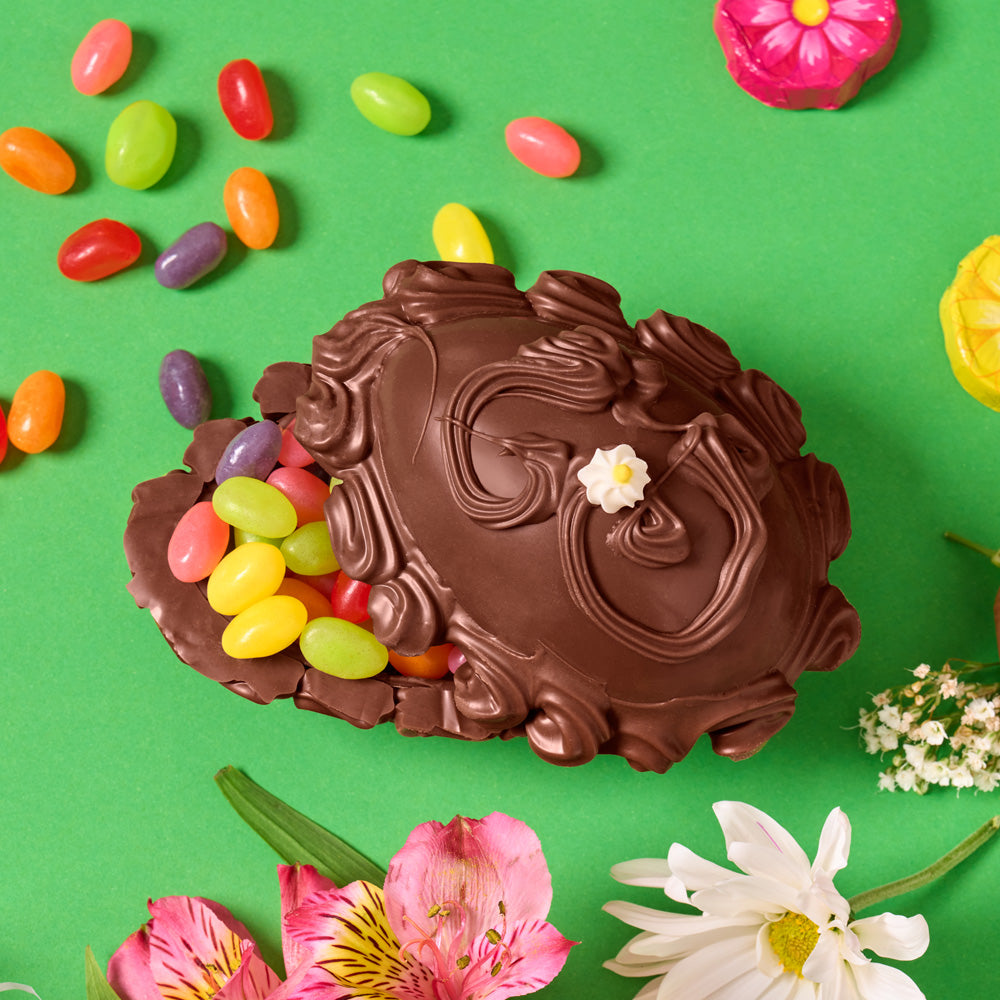 8 oz. Dark Chocolate Shell Egg – Giambri's Quality Sweets